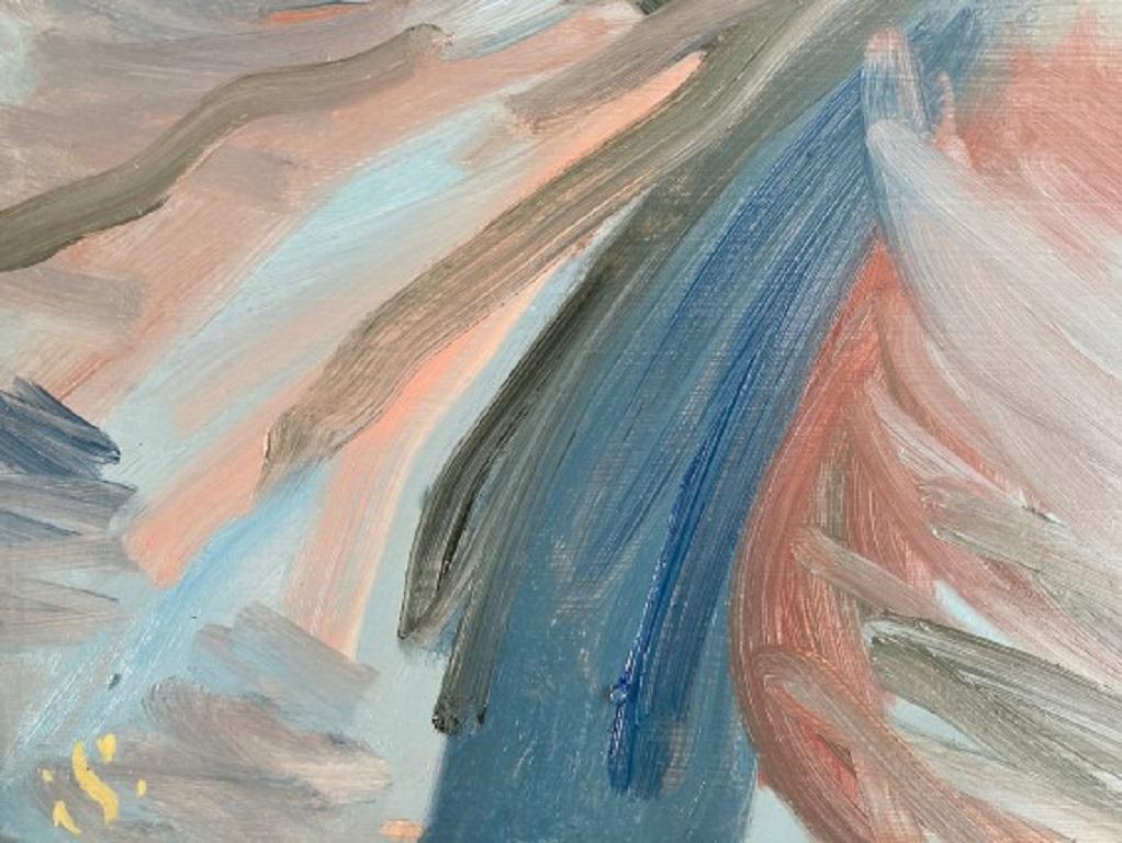 Sam Travers - Sam Travers, Blue Remembered, Original Landscape Painting ...