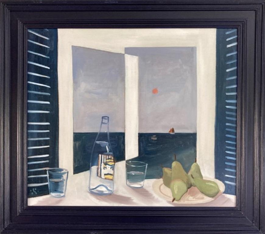 Sam Travers - Sam Travers, Early ouzo afternoon, Original landscape ...