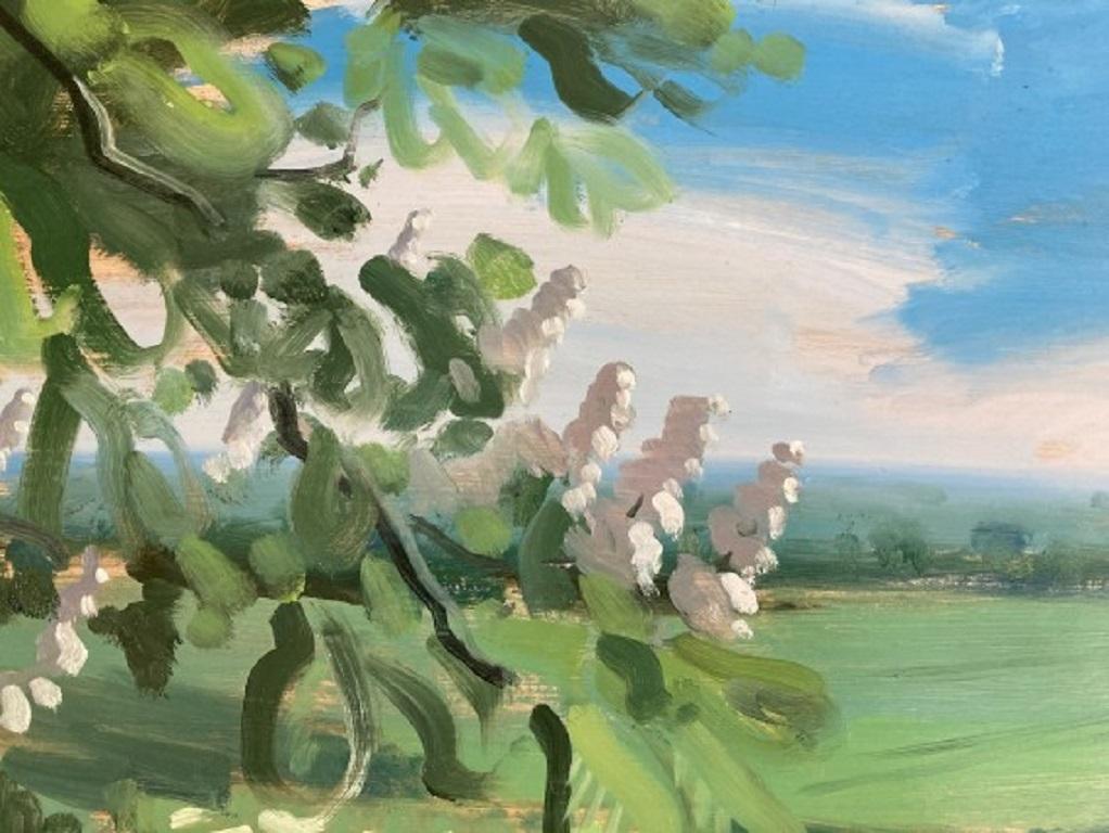 Sam Travers - Sam Travers, Horse Chestnut May, Original landscape ...