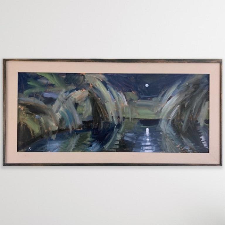 Sam Travers - Sam Travers, Nightswimming (Avon Evening), Original ...