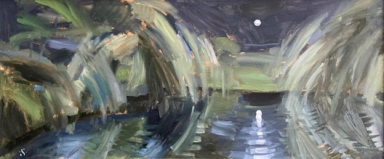 Sam Travers - Sam Travers, Nightswimming (Avon Evening), Original ...