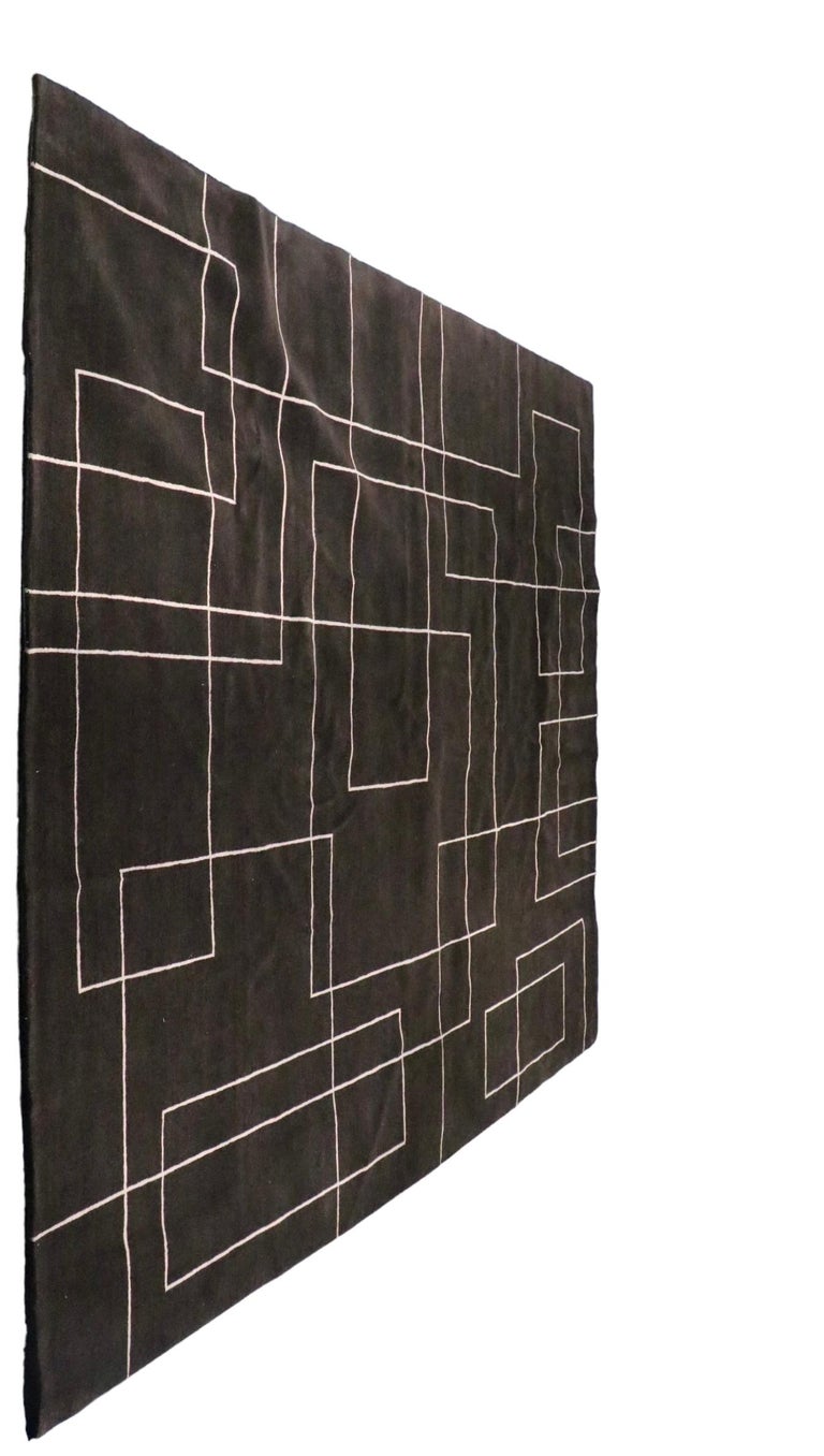 Sam Turner Cityscape The Rug Company carpet in Chocolate Brown 100 Knot ...