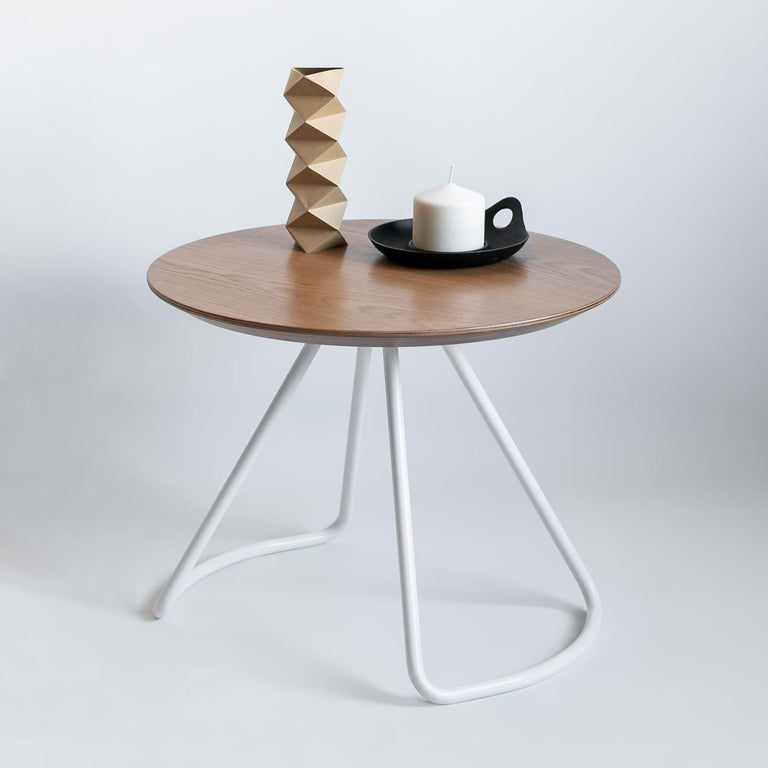 Sama Coffee Table, Contemporary Modern Minimalist Natural Oak and White ...