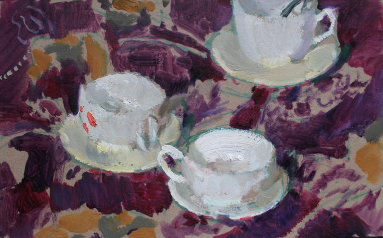 Samir Rakhmanov - Still Life With Three White Cups - 21st Century ...