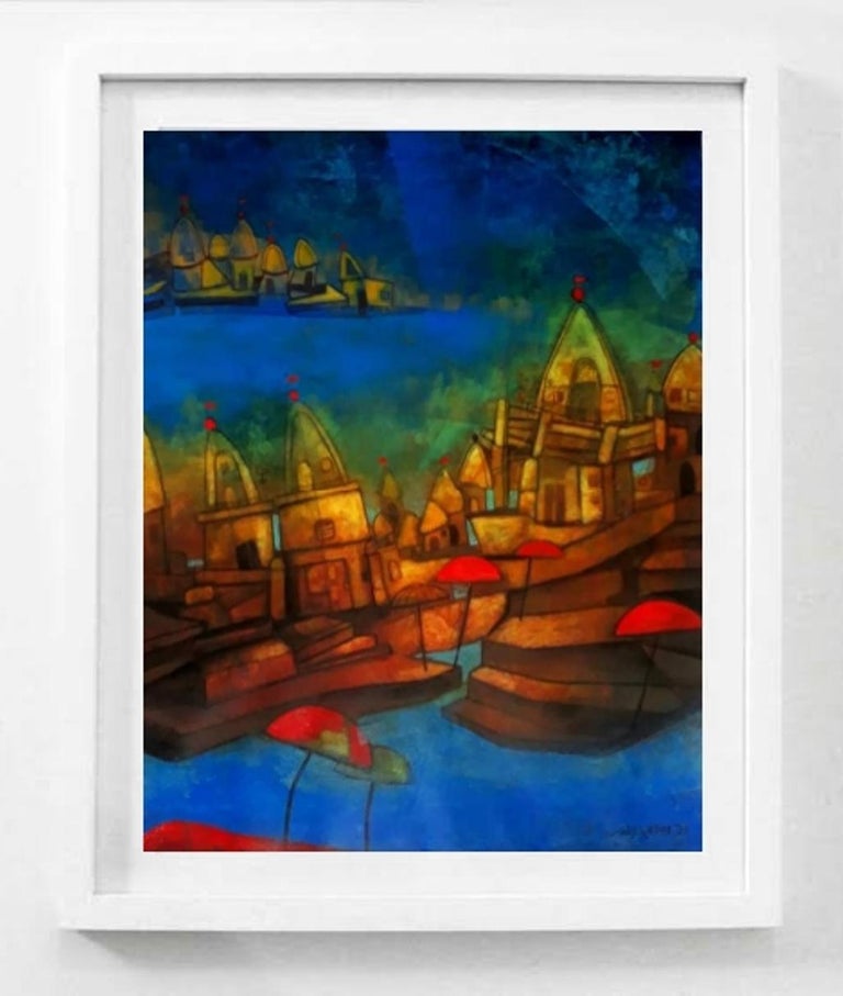 Samir Sarkar - Untitled, Figurative, Mixed Media on Paper by ...