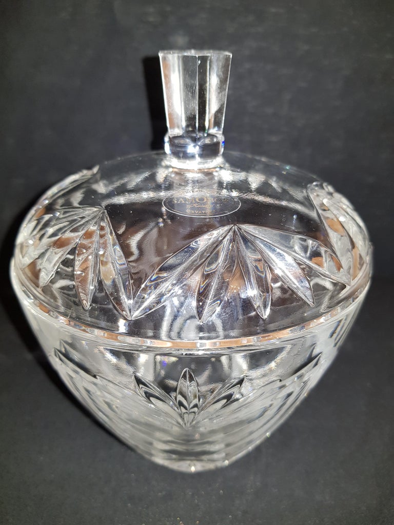 Samobor Crystal Bowl For Sale at 1stDibs | crystal dishes for sale