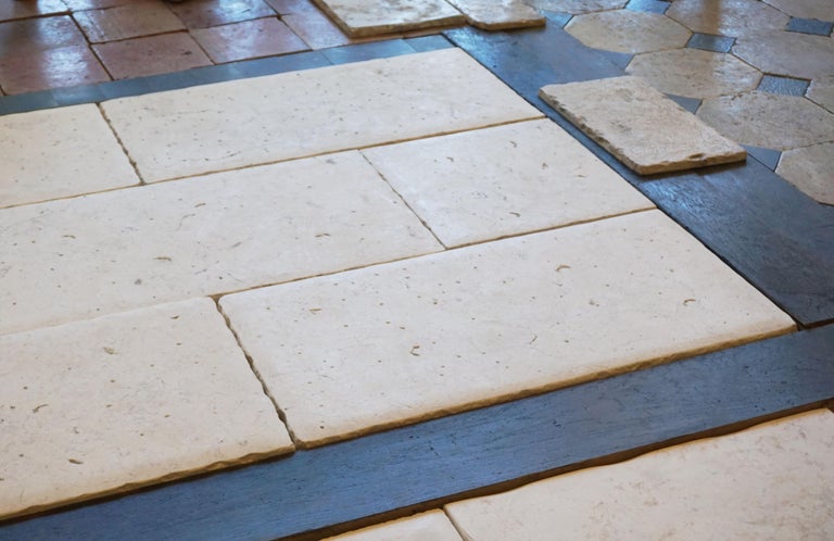 Sample of Limestone Flooring from Jericho at 1stDibs