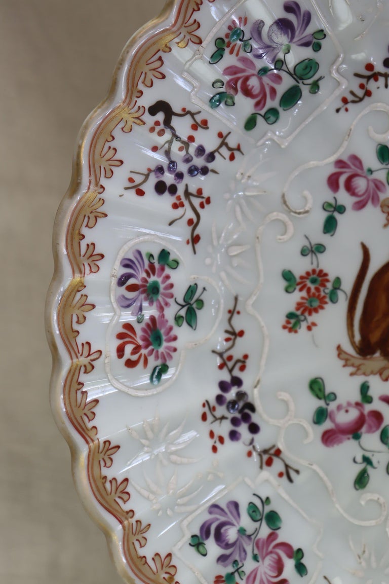 Samson of Paris Mock Chinese Export Ware Armorial Plate For Sale at 1stDibs