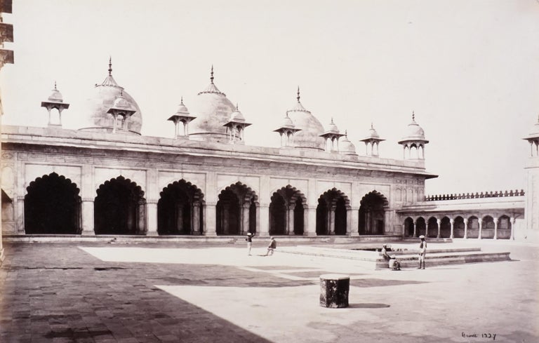 Samuel Bourne - Agra, Quadrangle of the Motee Musjid, 1227, 1860's For ...