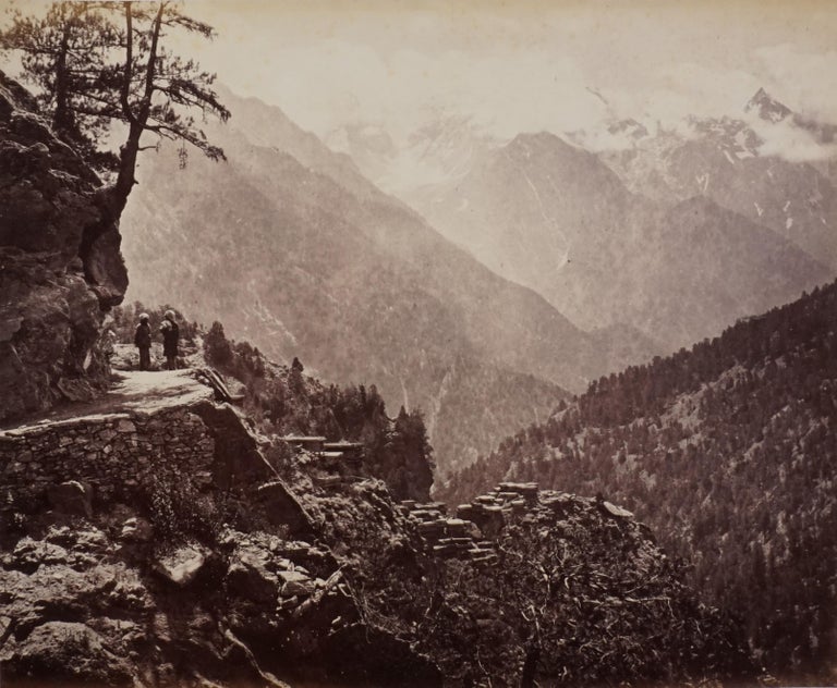 Samuel Bourne - The View from the new road at Pangi, #1478, 1866 For ...