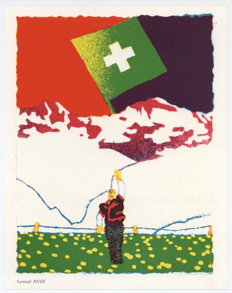 Samuel Buri - original lithograph For Sale at 1stDibs