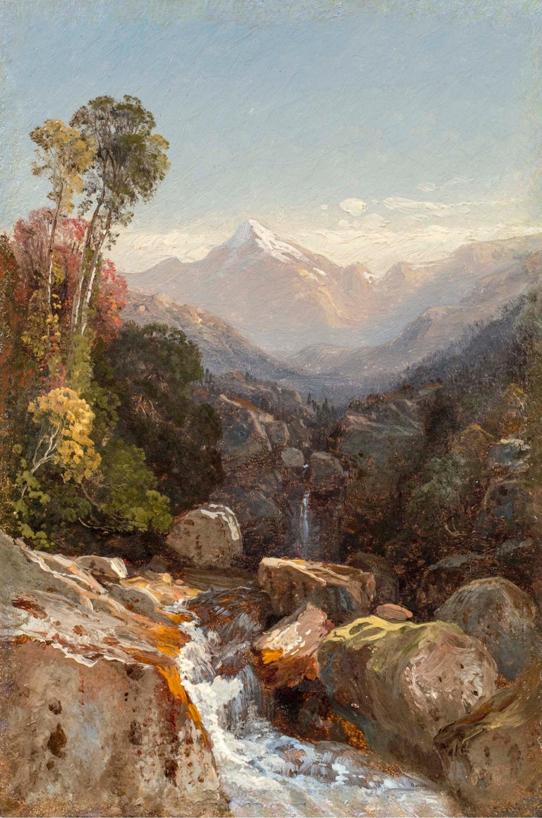 Samuel Colman - In the White Mountains, Landscape by Samuel Colman ...