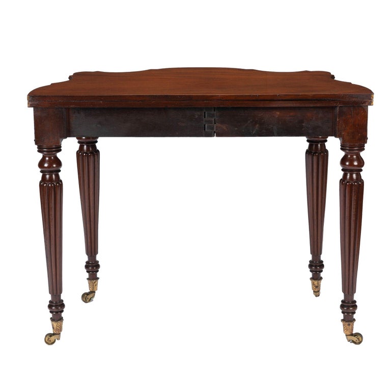 Samuel Field Macintire 'Attributed' Mahogany Fliptop Game Table '1810 ...