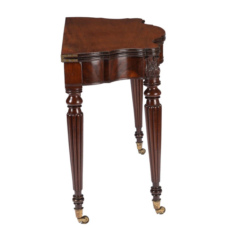 Samuel Field Macintire 'Attributed' Mahogany Fliptop Game Table '1810 ...