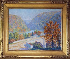 Samuel George Phillips - S George Phillips, Delaware Water Gap, 1930's ...