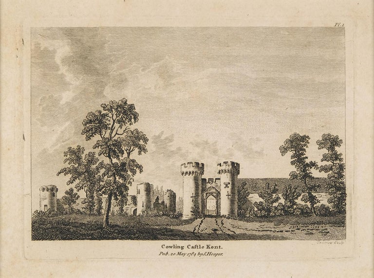Cowling Castle Kent Antique Print For Sale at 1stDibs