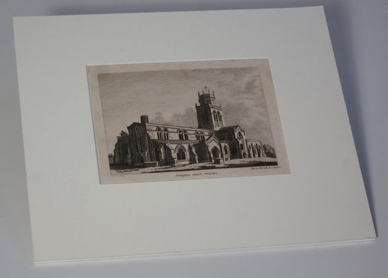 Pontefract Church, Yorkshir.e. Antique Print For Sale at 1stDibs
