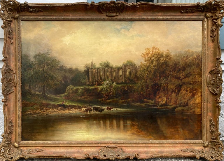 Samuel Lawson Booth - Landscape with Cattle at 1stDibs