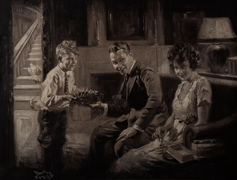 Samuel Marshall Frantz - The Surprise For Sale at 1stDibs