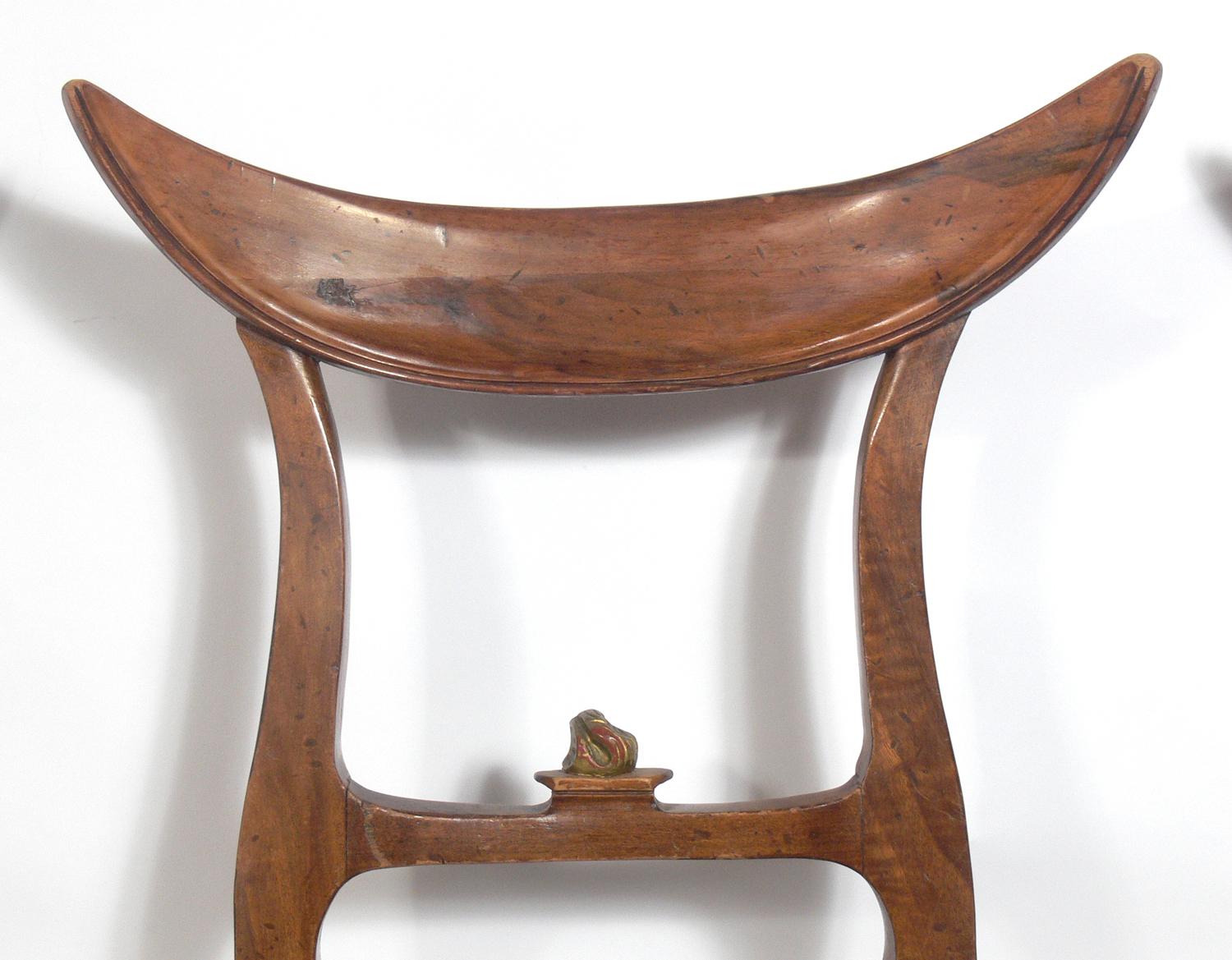 Samuel Marx Dining Chairs, Set of Four at 1stDibs
