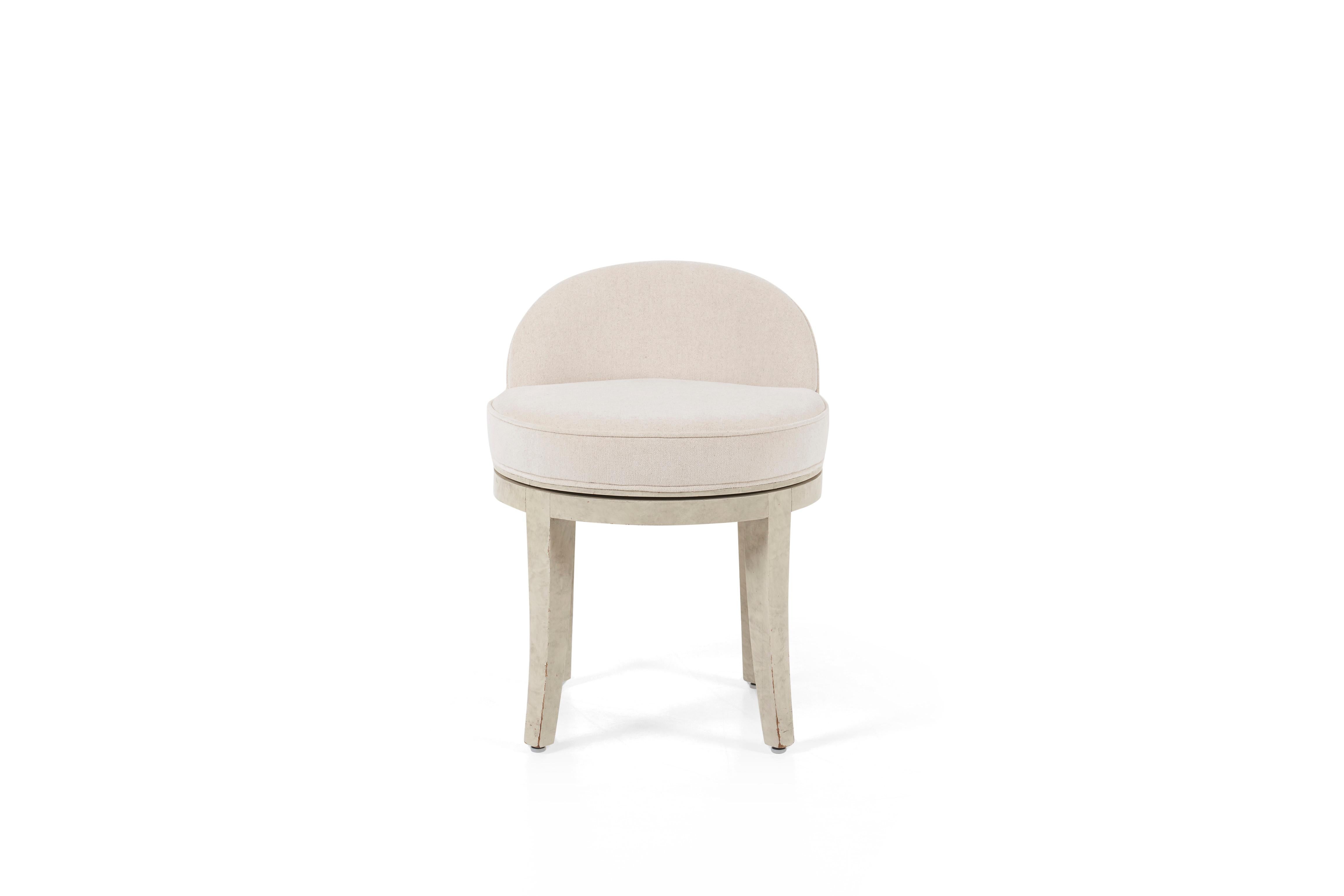 Samuel Marx Vanity Stool at 1stDibs | vsnity chair, vsnity stool