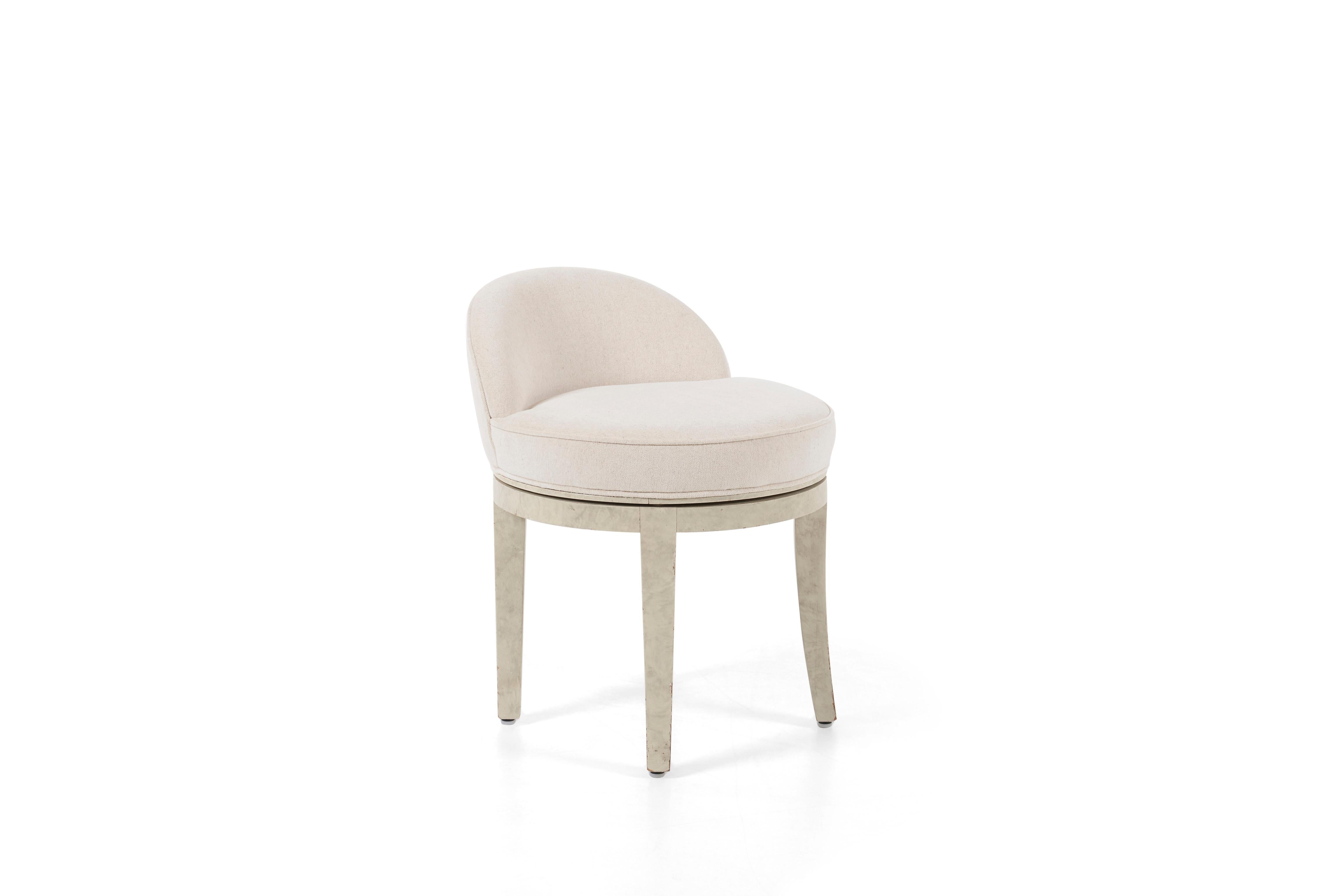 Samuel Marx Vanity Stool at 1stDibs | vsnity chair, vsnity stool