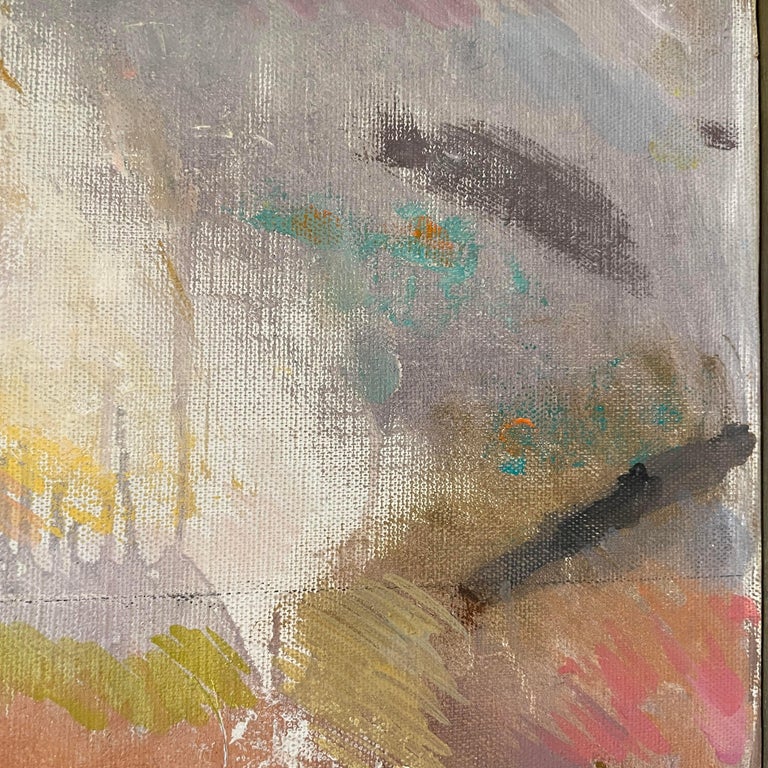 Samuel Rosenberg of Pittsburgh Mid-Century Abstract Original Oil ...