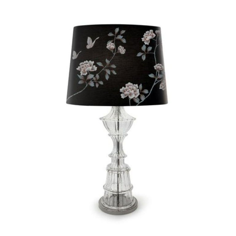 Samurai, 7052 Table, Grey Venetian Crystal Design Angelo Barovier For ...