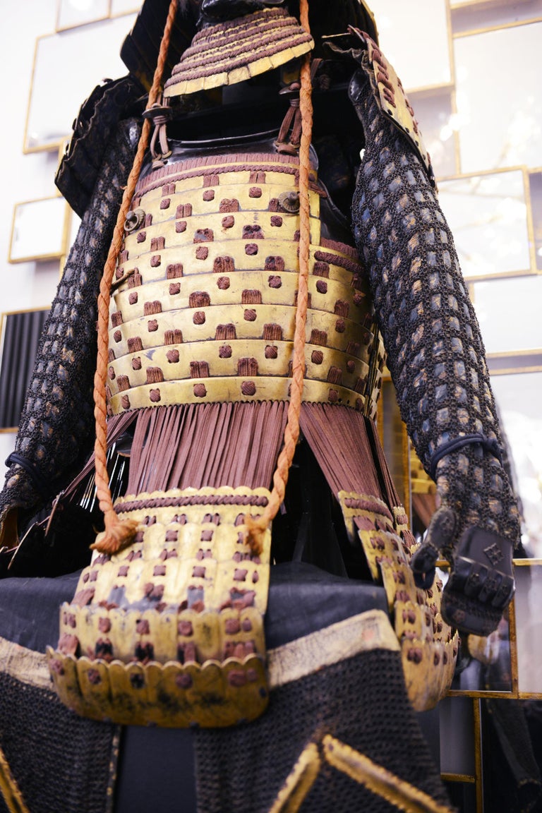 Samuraï Warrior Armor Mori-Kawa at 1stDibs