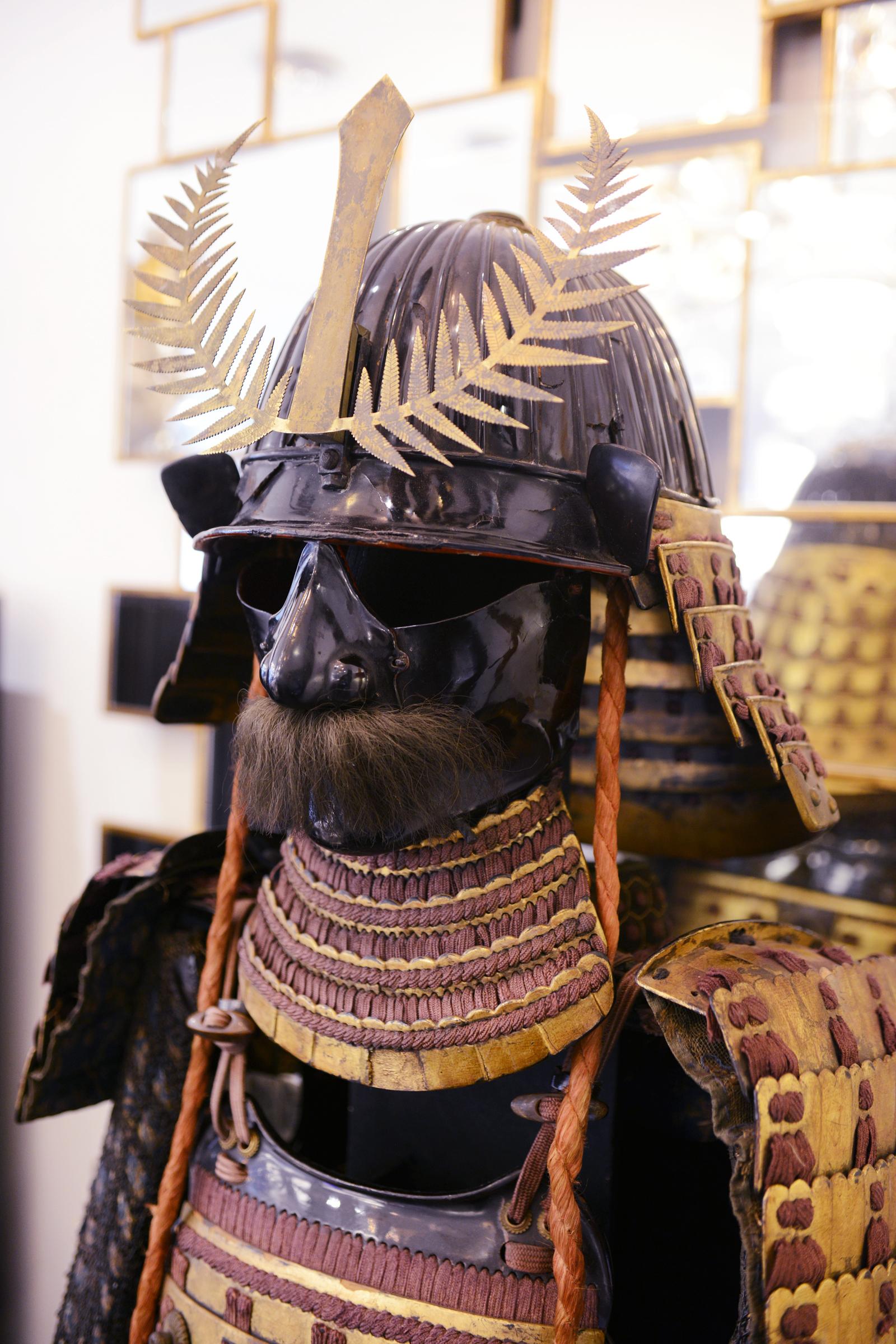 Samuraï Warrior Armor Mori-Kawa at 1stDibs