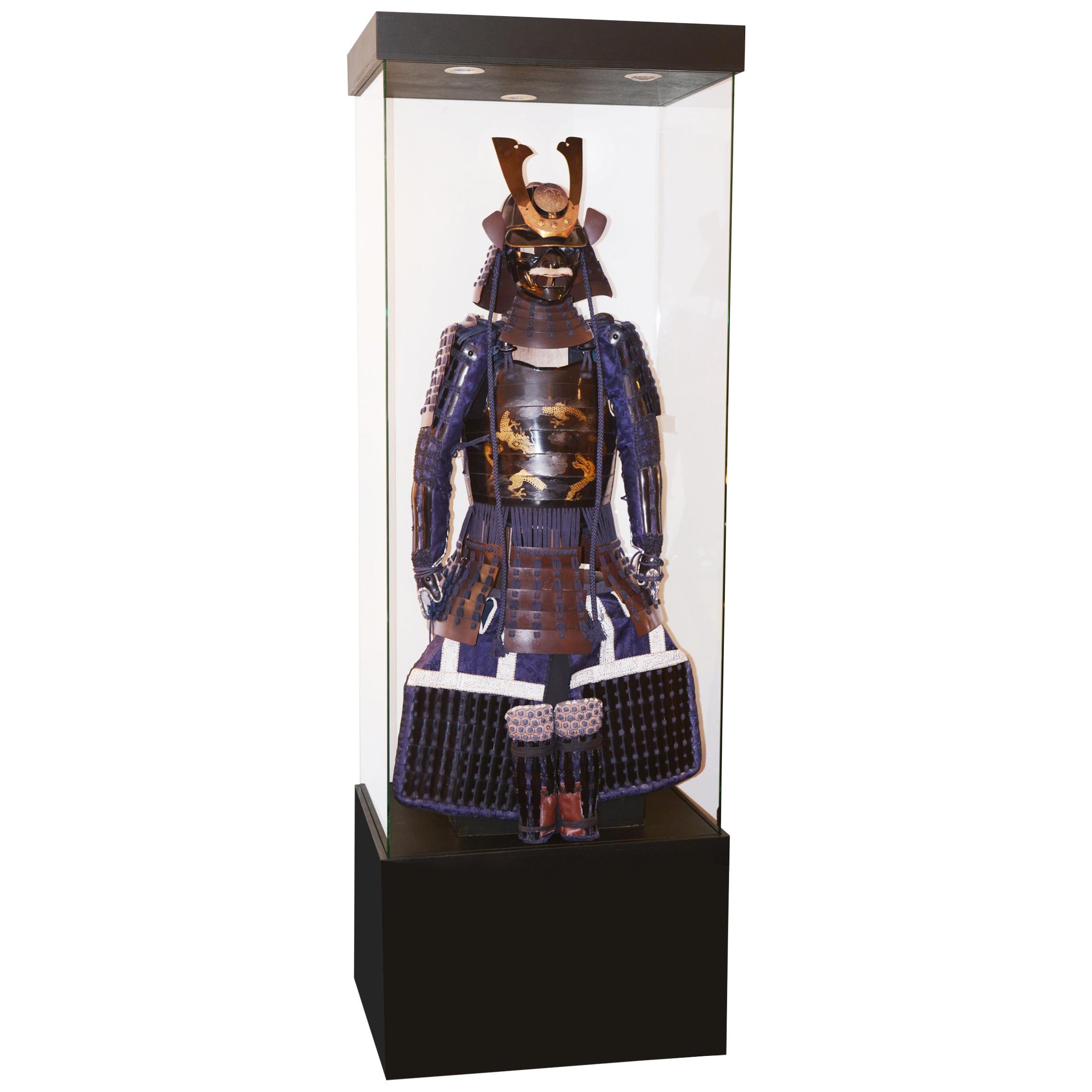Samuraï Yoroi Armor with Hoshikabuto Helmet at 1stDibs | yoroi helmet