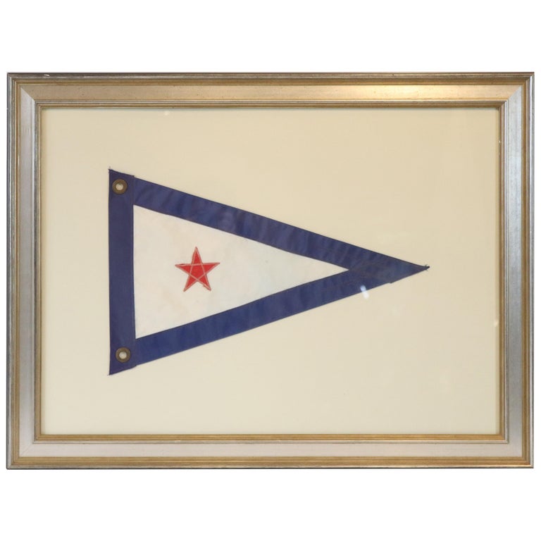 San Diego Yacht Club Burgee at 1stDibs