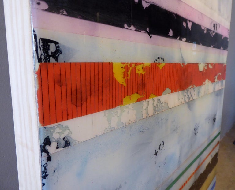 "San Francisco" a Contemporary Resin Painting by American Artist Ken ...