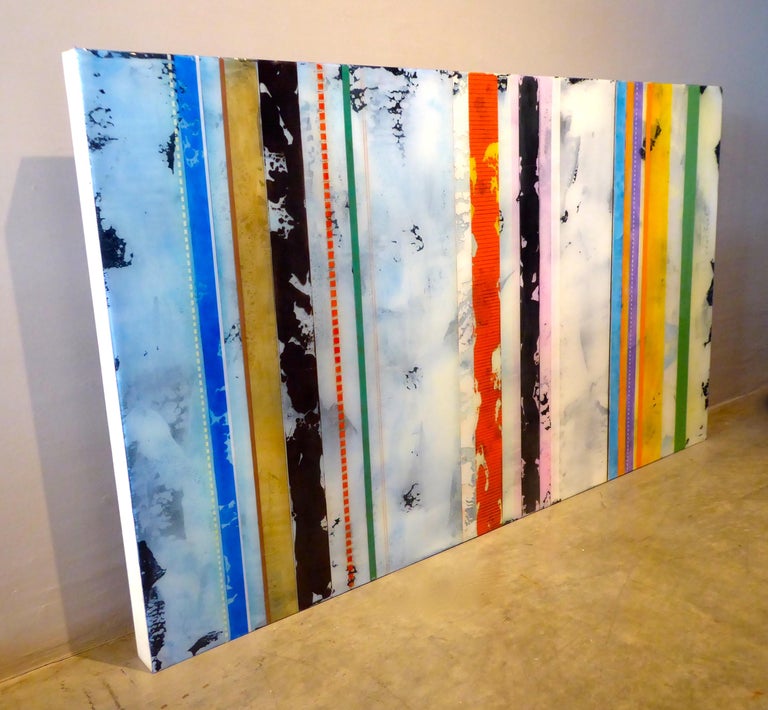 "San Francisco" a Contemporary Resin Painting by American Artist Ken ...