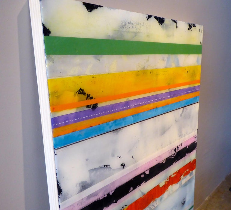 "San Francisco" a Contemporary Resin Painting by American Artist Ken ...