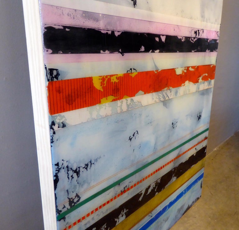 "San Francisco" a Contemporary Resin Painting by American Artist Ken ...