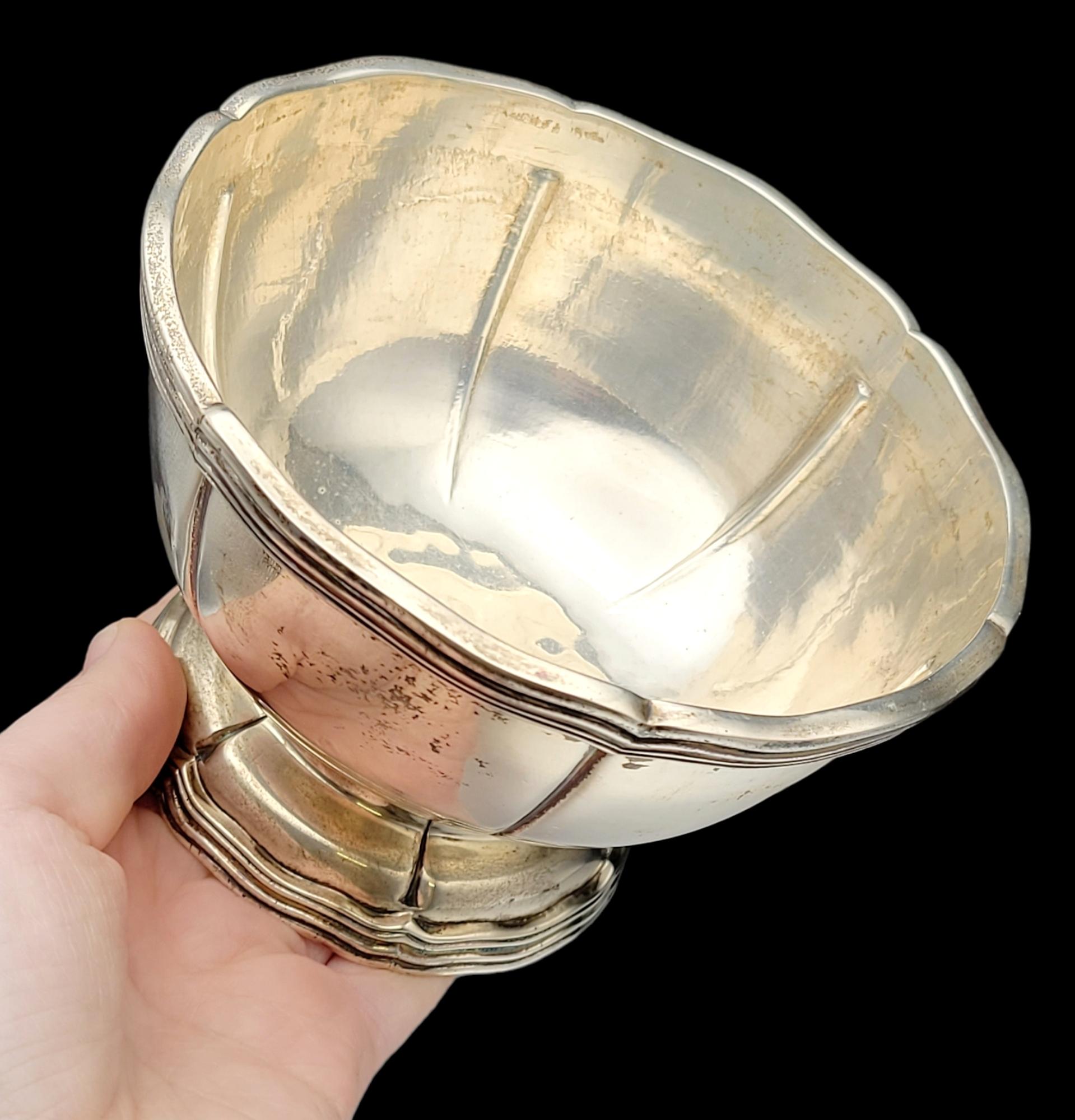 Sanborns Mexico Vintage Sterling Silver Raised Scroll Rim Small Bowl ...