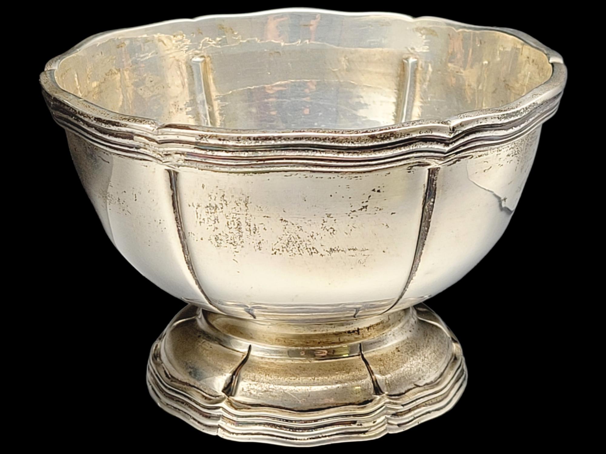 Sanborns Mexico Vintage Sterling Silver Raised Scroll Rim Small Bowl ...