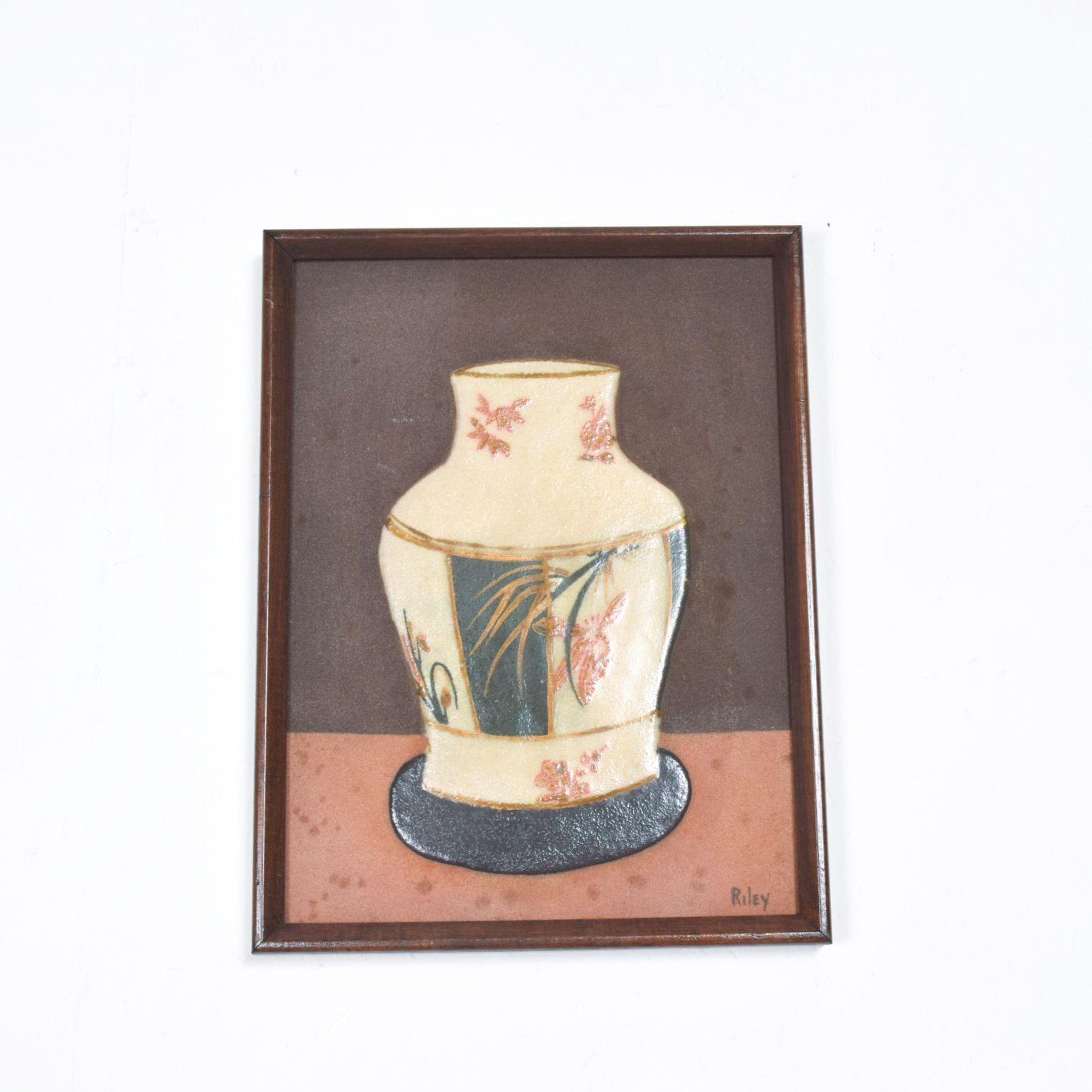 1970s Sandpainting Artwork by Riley Johnston Midcentury Modern ...