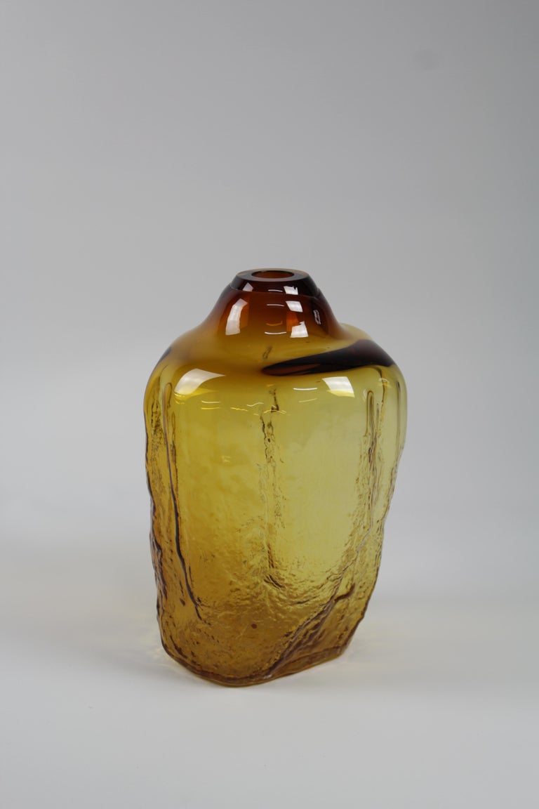 Sand Series, Brilliant Gold, Handmade Glass Object by Vogel Studio For ...