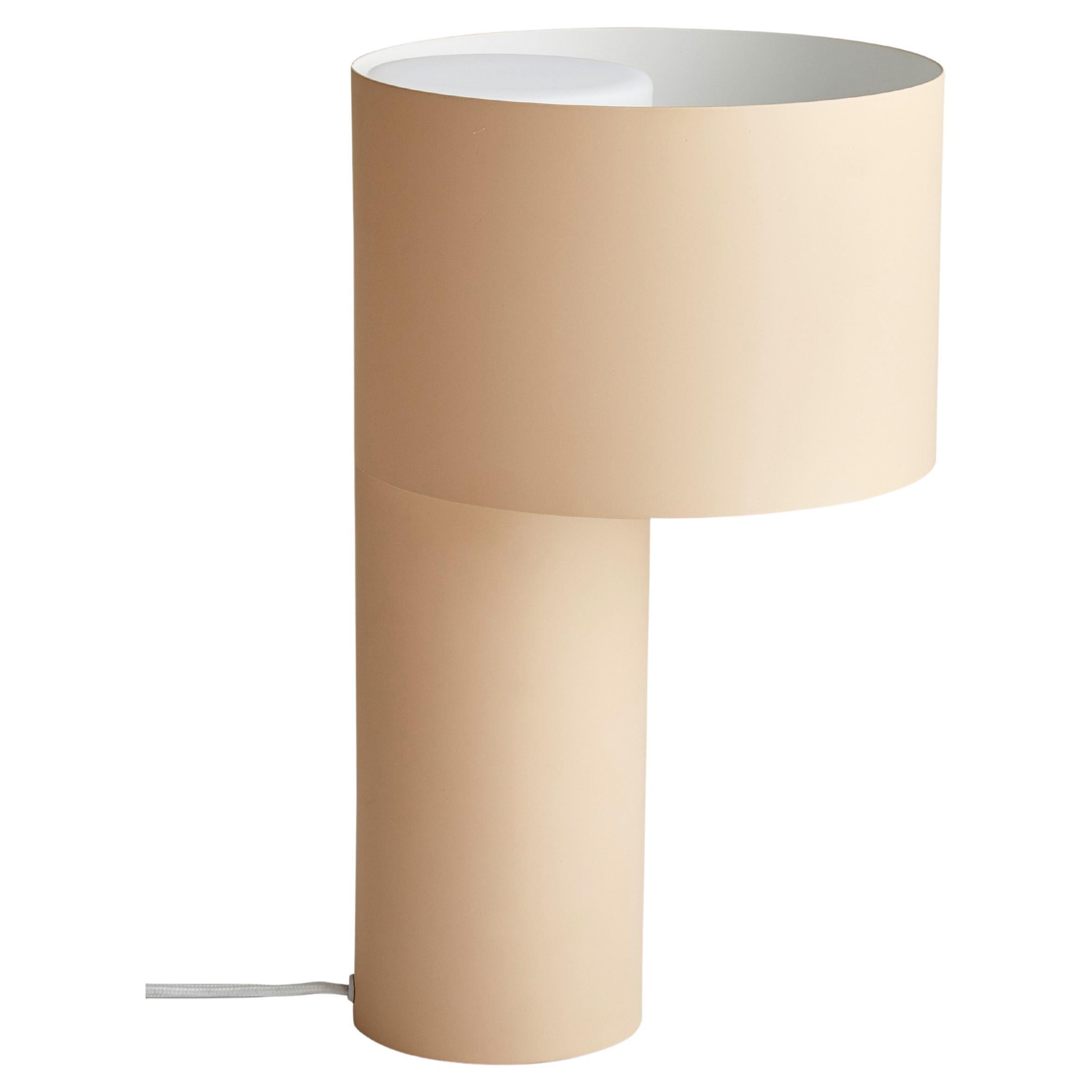 Stone Table Lamp, Sand Glass For Sale at 1stDibs