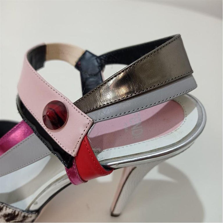 Fendi Sandal size 37 For Sale at 1stDibs