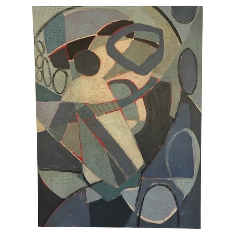 Sandhill Studio Large Abstract Painting, England, Contemporary For Sale ...