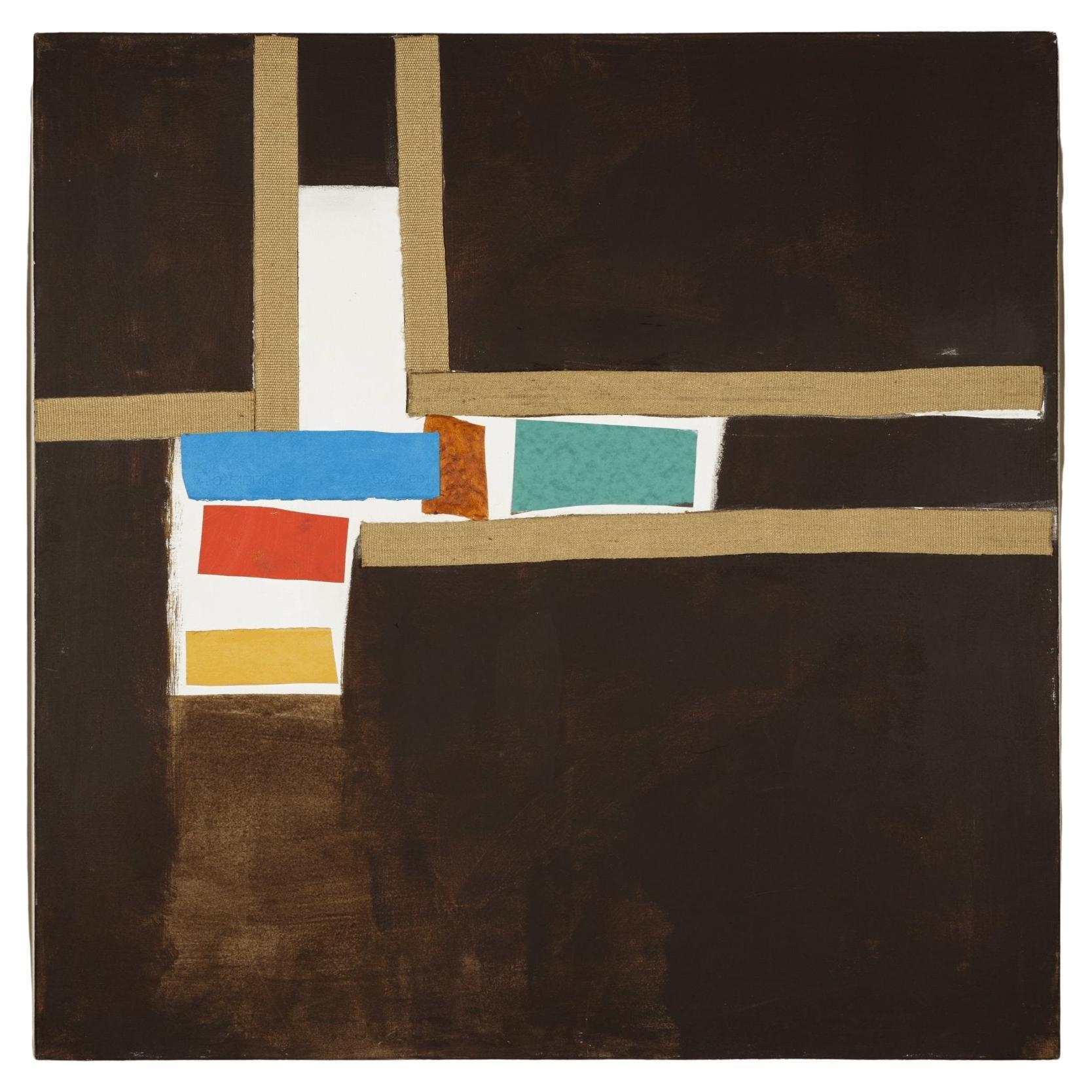 Sandra Blow, Abstract in Ochre For Sale at 1stDibs