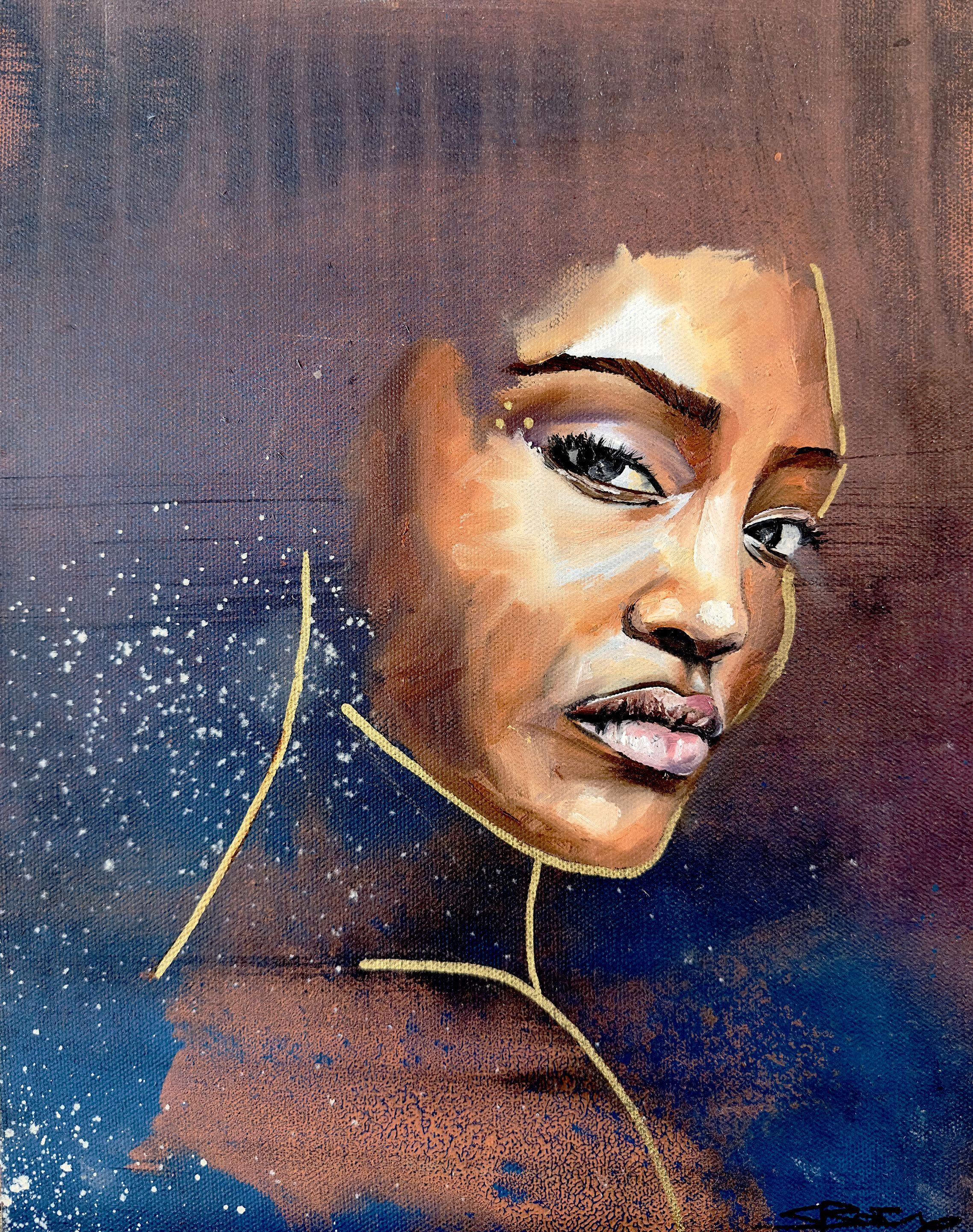 Sandra Boskamp - Aurora, Painting, Oil on Canvas For Sale at 1stDibs