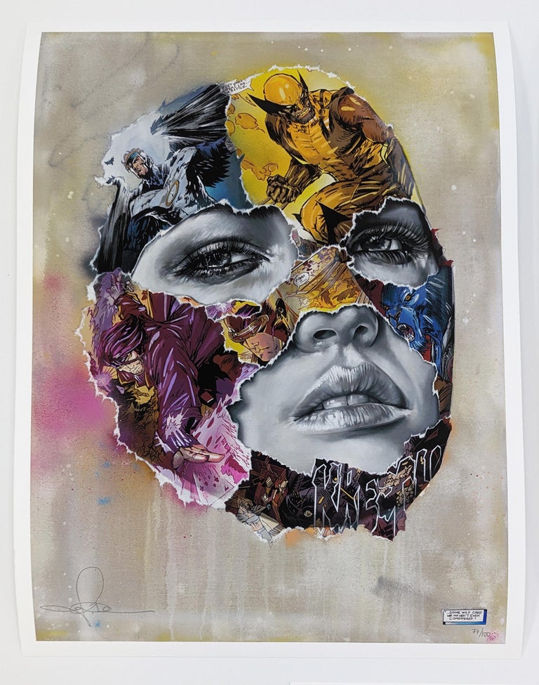 Sandra Chevrier - LA CAGE (TRIPTYCH) For Sale at 1stDibs