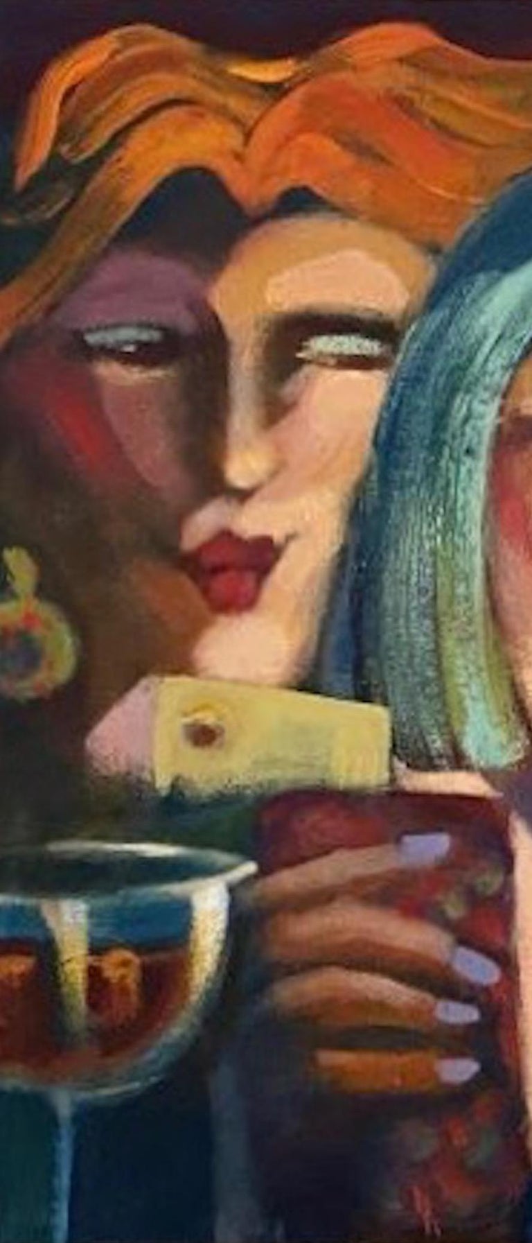 Sandra Jones Campbell - "Girls Night Out Goes Viral" Contemporary ...