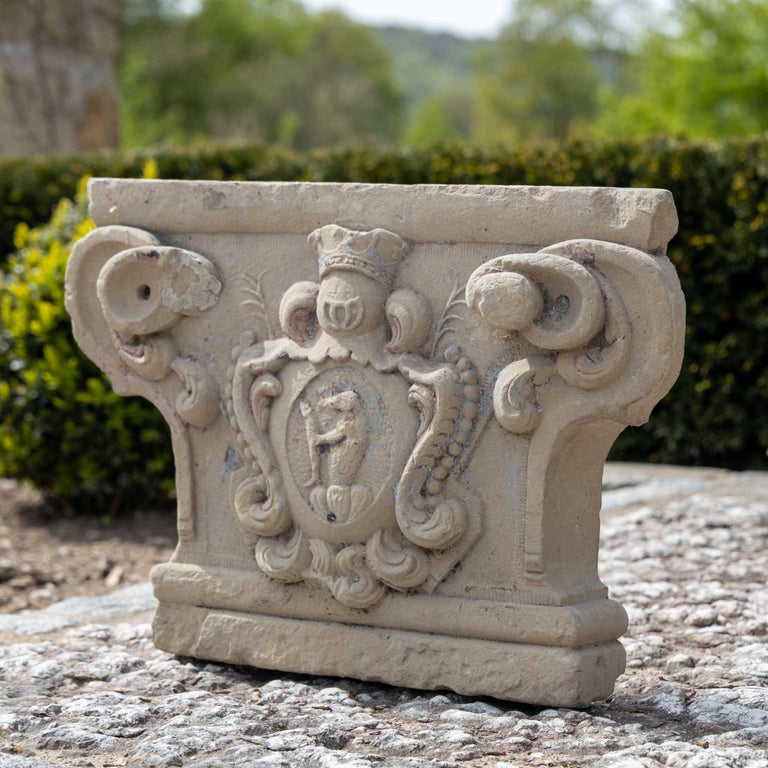 Sandstone Capital, Probably, 18th Century For Sale at 1stDibs