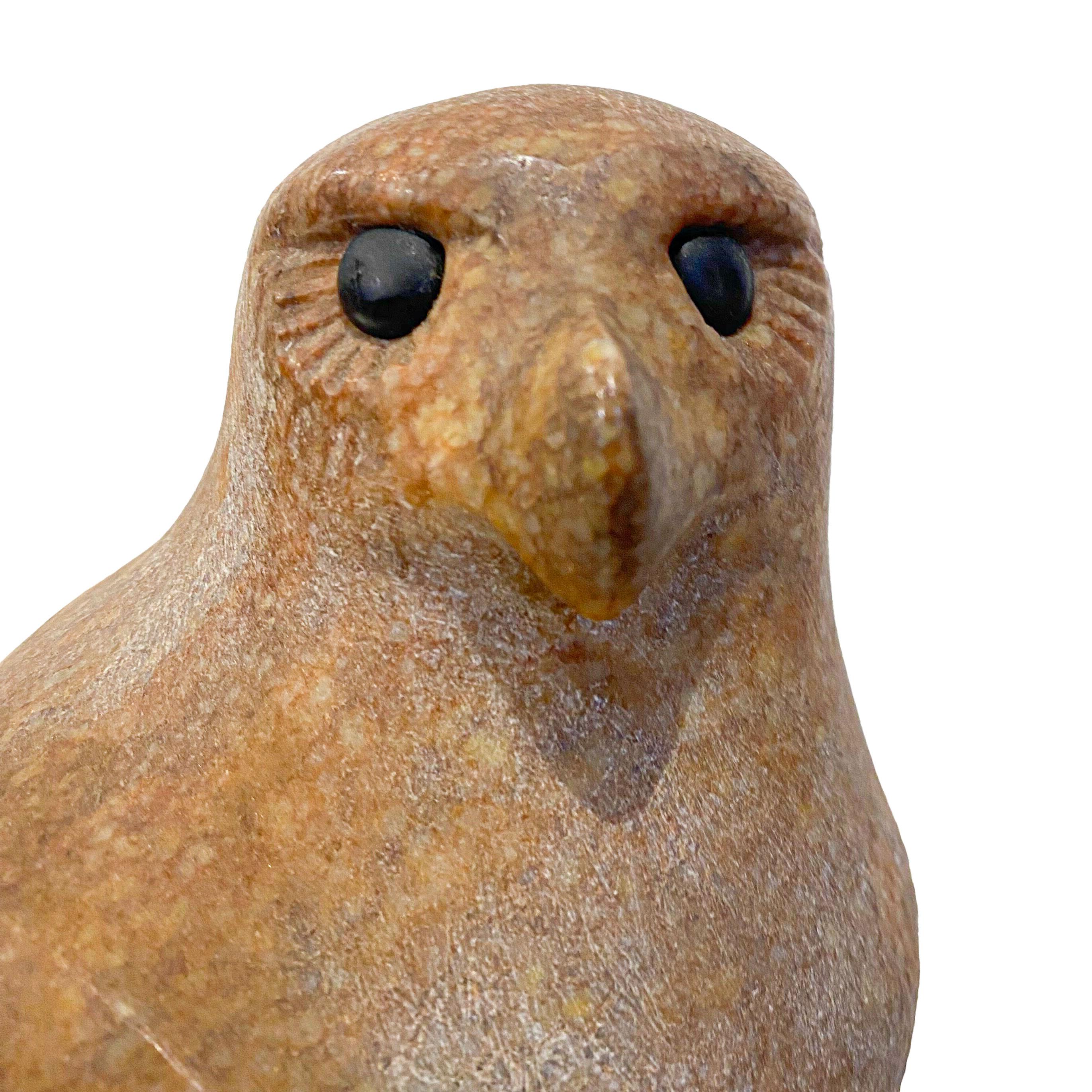 Sandstone Carving of a Peregrine Falcon For Sale at 1stDibs