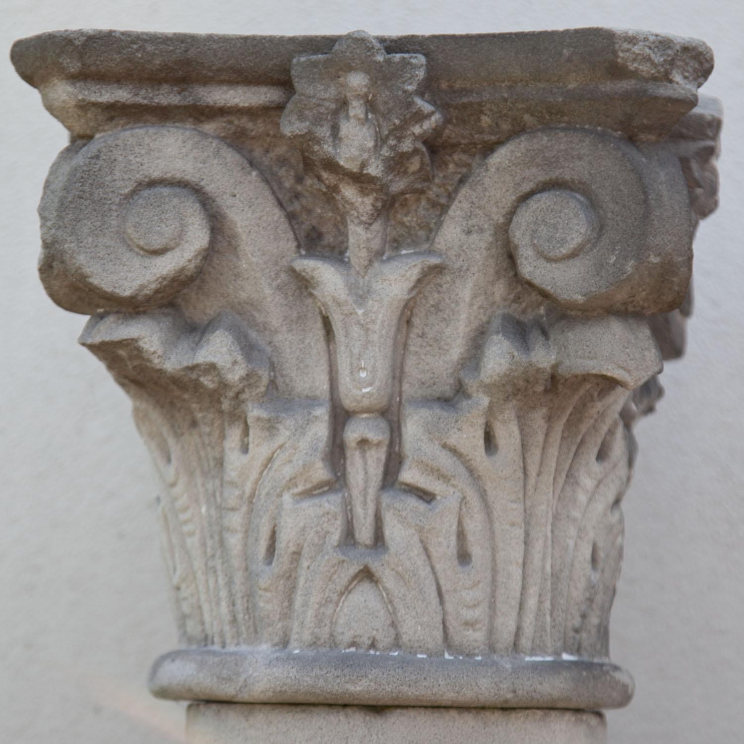 Sandstone Column, Second Half of the 19th Century For Sale at 1stDibs ...